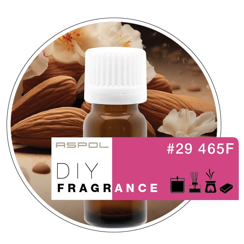 Almond - olejek zapachowy - Aspol - zapachy do świec. Lakiery - szkło ...