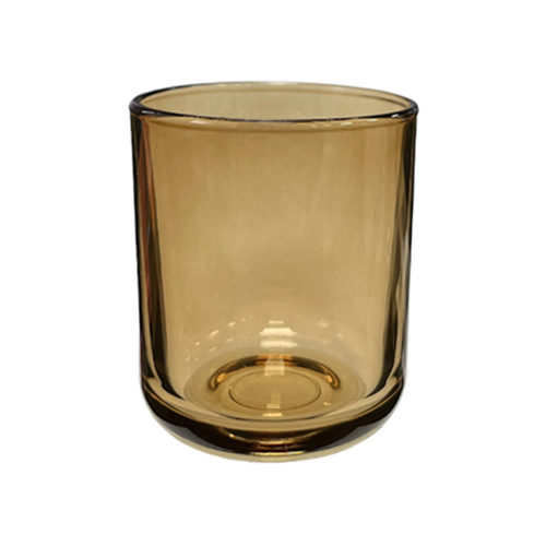 K10 022 brązowy transparent - pojemnik szklany - Aspol - zapachy do świec. Lakiery - szkło malowane.